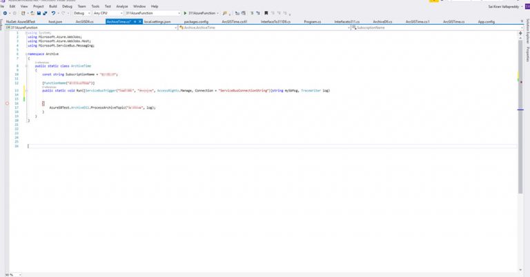Azure Service Bus Topic Integrate with Azure Functions | WATI